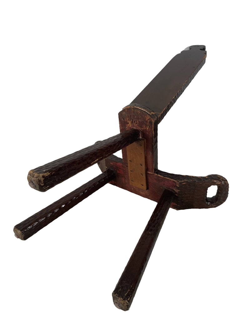 Birthing Stool Antique French Traditional Wooden Brown Small - Etsy