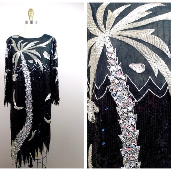 Sequin Palm Tree - Etsy