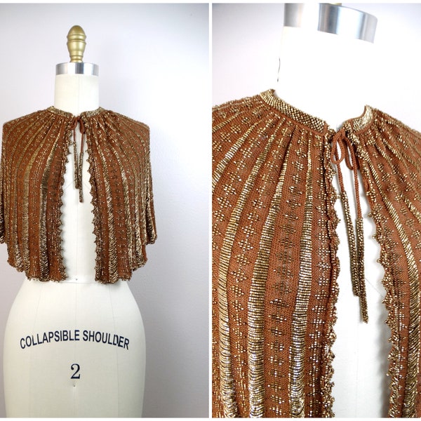 Beaded Cape - Etsy