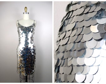Sequin Disco Dress - Etsy