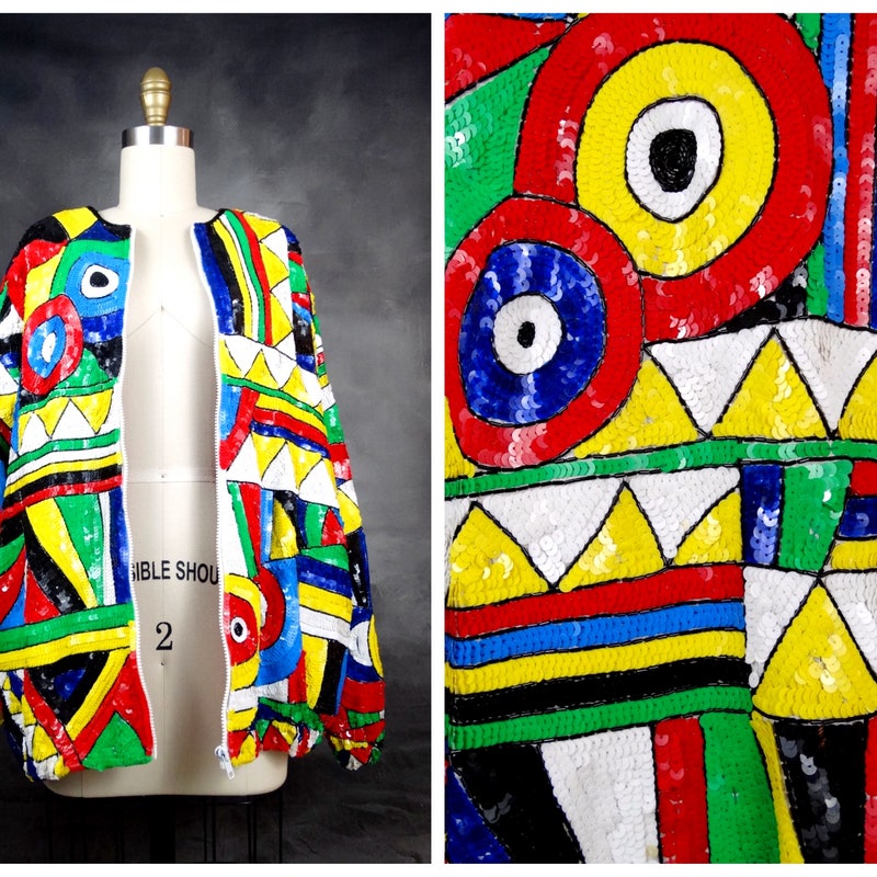 Bright Jacket - Etsy