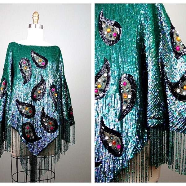 Beaded Cape - Etsy