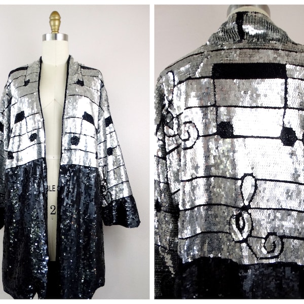 Musical Notes Jacket - Etsy