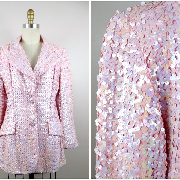Pink Sequin - Etsy
