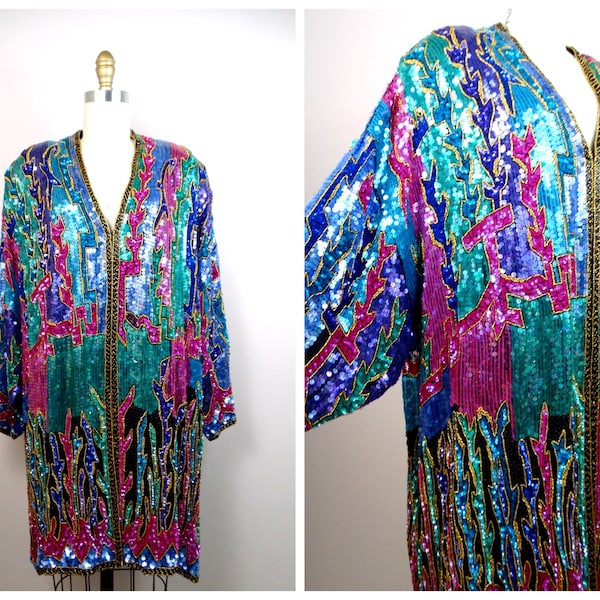 Sequin Kaftan - Etsy
