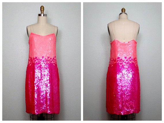 ombre sequin dress glam - Gem