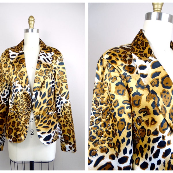 Wild Cat Sequin Jacket - Etsy