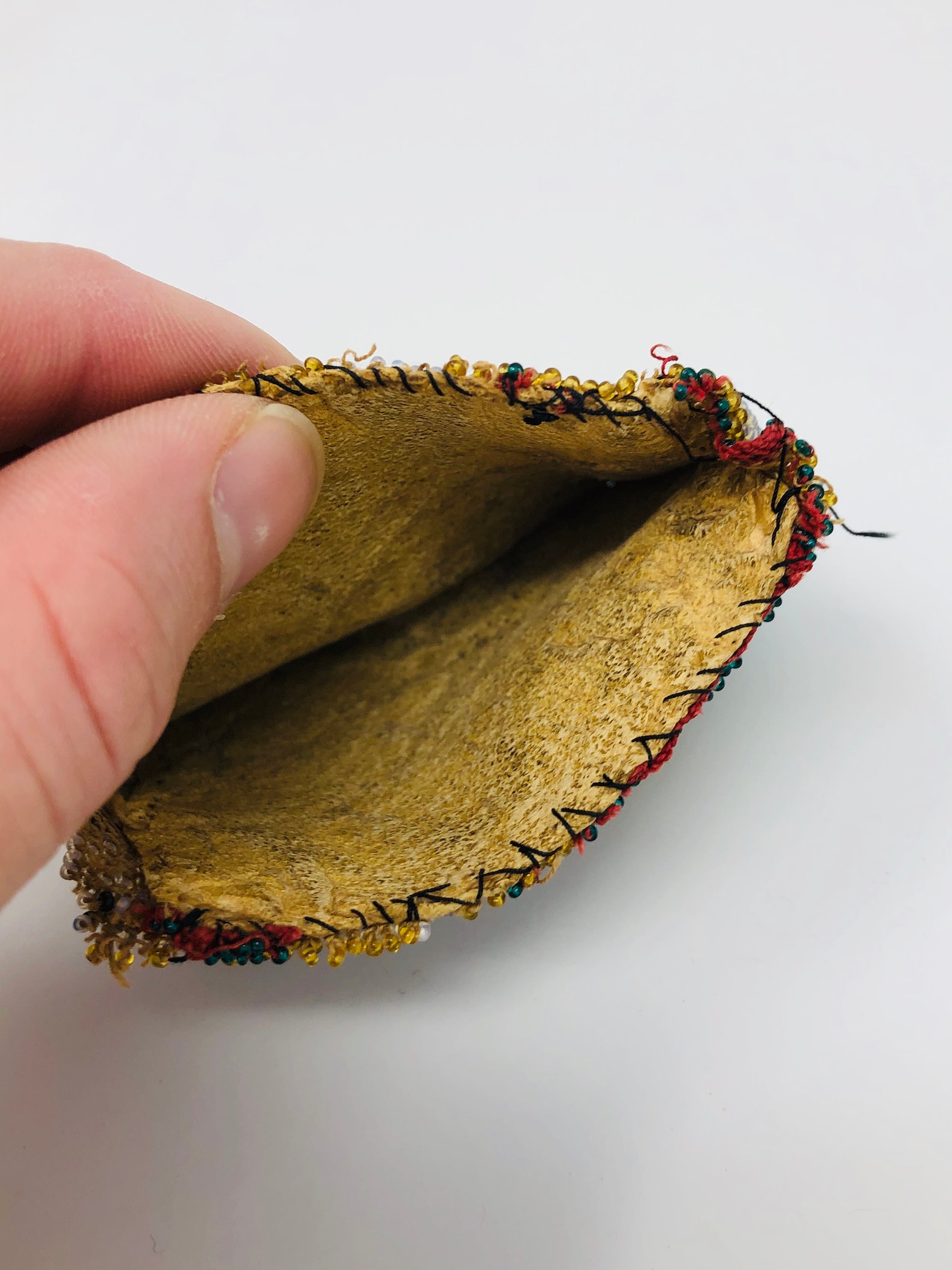 20s Folk Art Beaded Pouch // 1920s Vintage Flapper Beaded Bag - Etsy