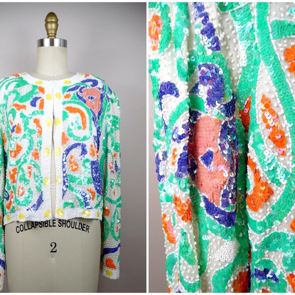 Beaded Jackets - Etsy