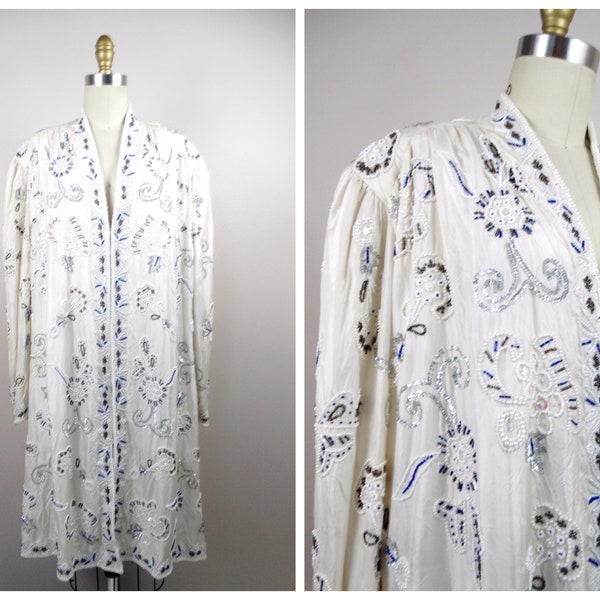 White Evening Jacket - Etsy