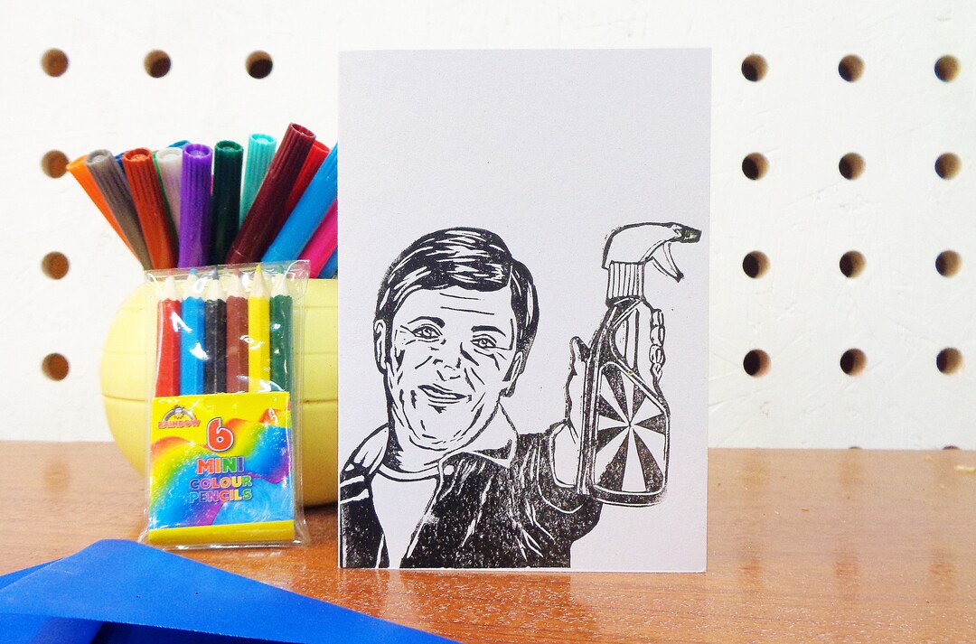 Barry Scott Cillit Bang British National Treasures Blank Colour in ...