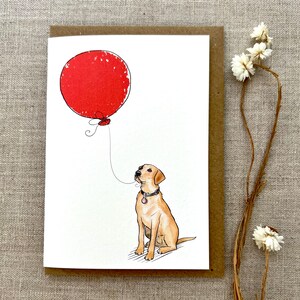 Labrador Birthday Greetings Card for Dog Lover, Labrador Card - Etsy