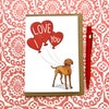 Wire Haired Fox Terrier Birthday Greetings Card for Dog Lover, Fox ...