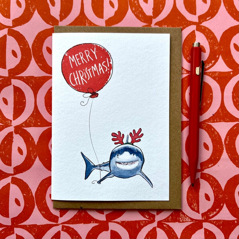 Shark Pop up Card - Etsy