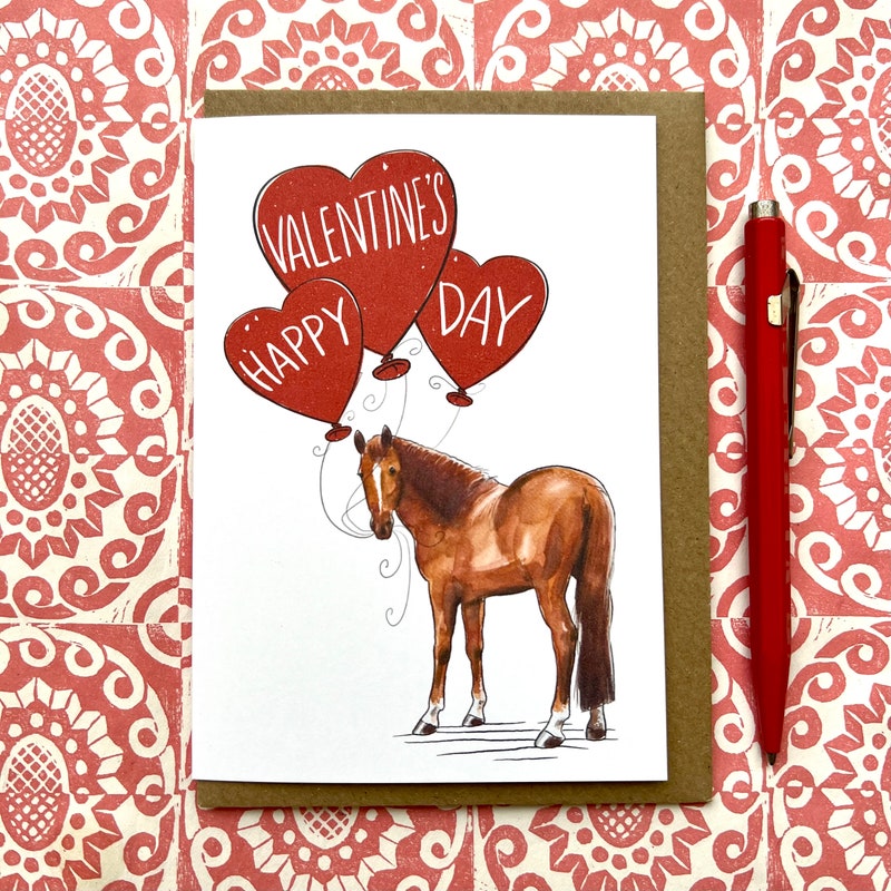 Horse Valentines - Etsy