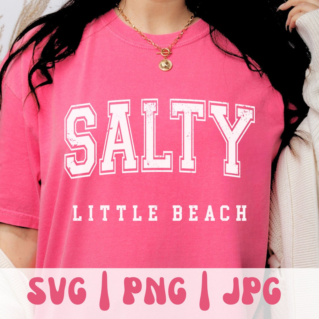 Salty Little Beach SVG, Be Salty SVG, Spring Break SVG, Spring Break ...