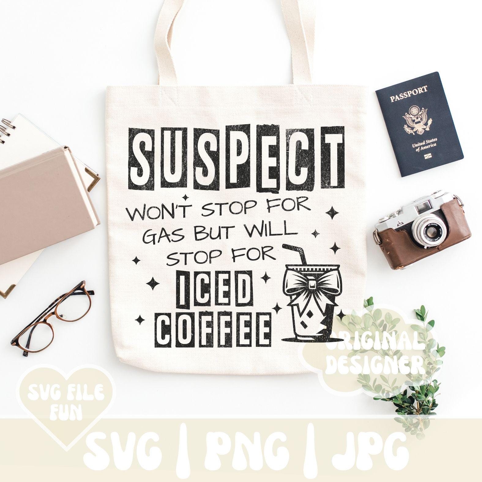 Suspect SVG, Suspect PNG, Suspect Claims SVG, Won't Stop for Gas, Stops ...