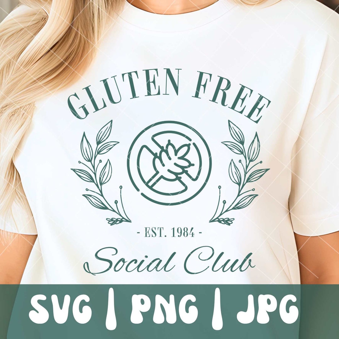 Gluten Free SVG, Celiac Disease SVG, Celiac Disease Shirt, Gluten Free ...