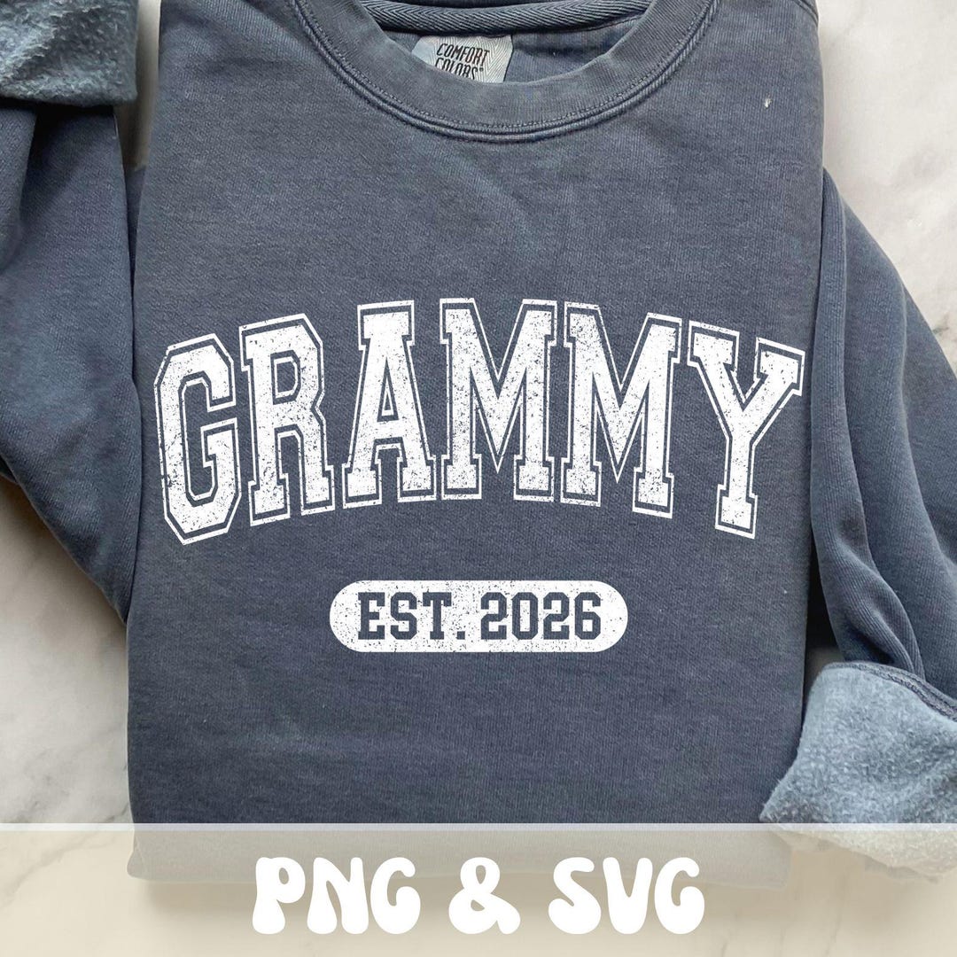 Grammy SVG File, Grammy Est 2026 SVG, Blessed Grammy PNG, Grammy Vibes ...