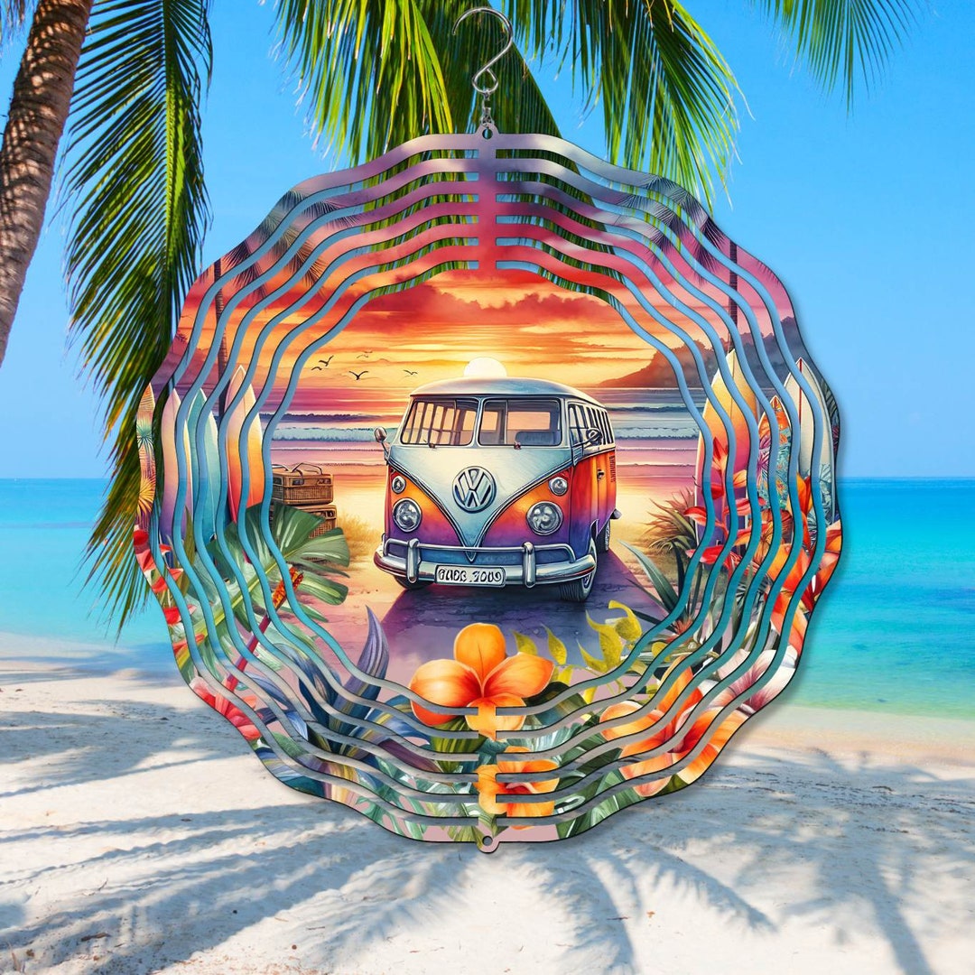 Beach Wind Spinner PNG, Welcome Wind Spinner Designs, Tropical Island ...