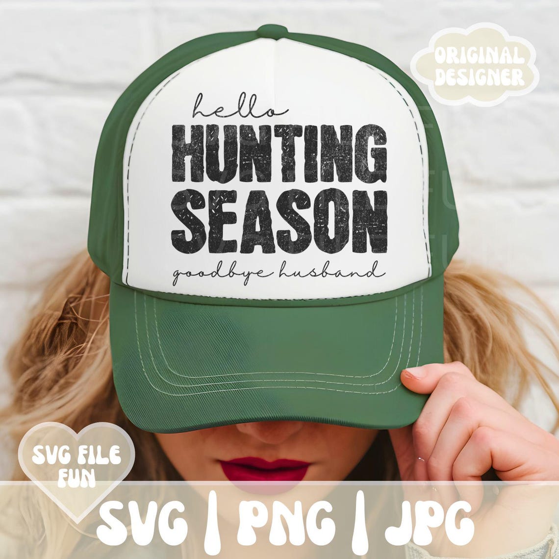 Hunting Wife SVG, Hunter Wife SVG, Hello Hunting Season Goodbye Husband ...