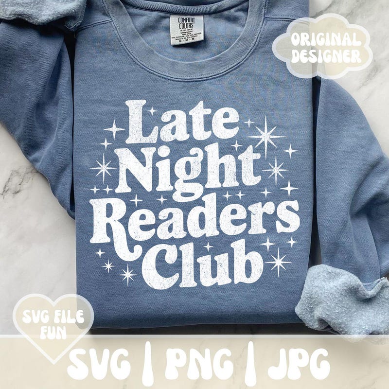 Late Night Book Club Art - Etsy