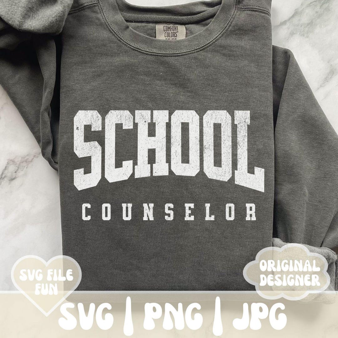 School Counselor SVG, Guidance Counselor SVG, Counselor Shirt SVG ...