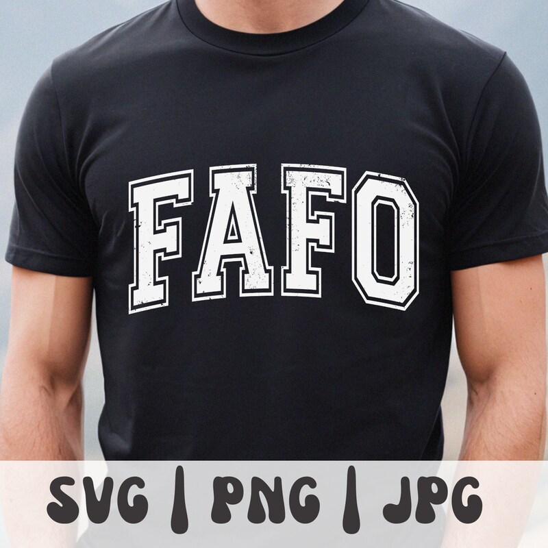 Fafo Svg - Etsy