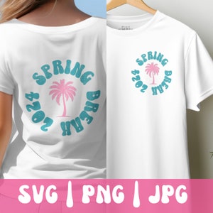 Spring Break SVG, Spring Break PNG, Spring Break 2024 PNG, Spring Break ...