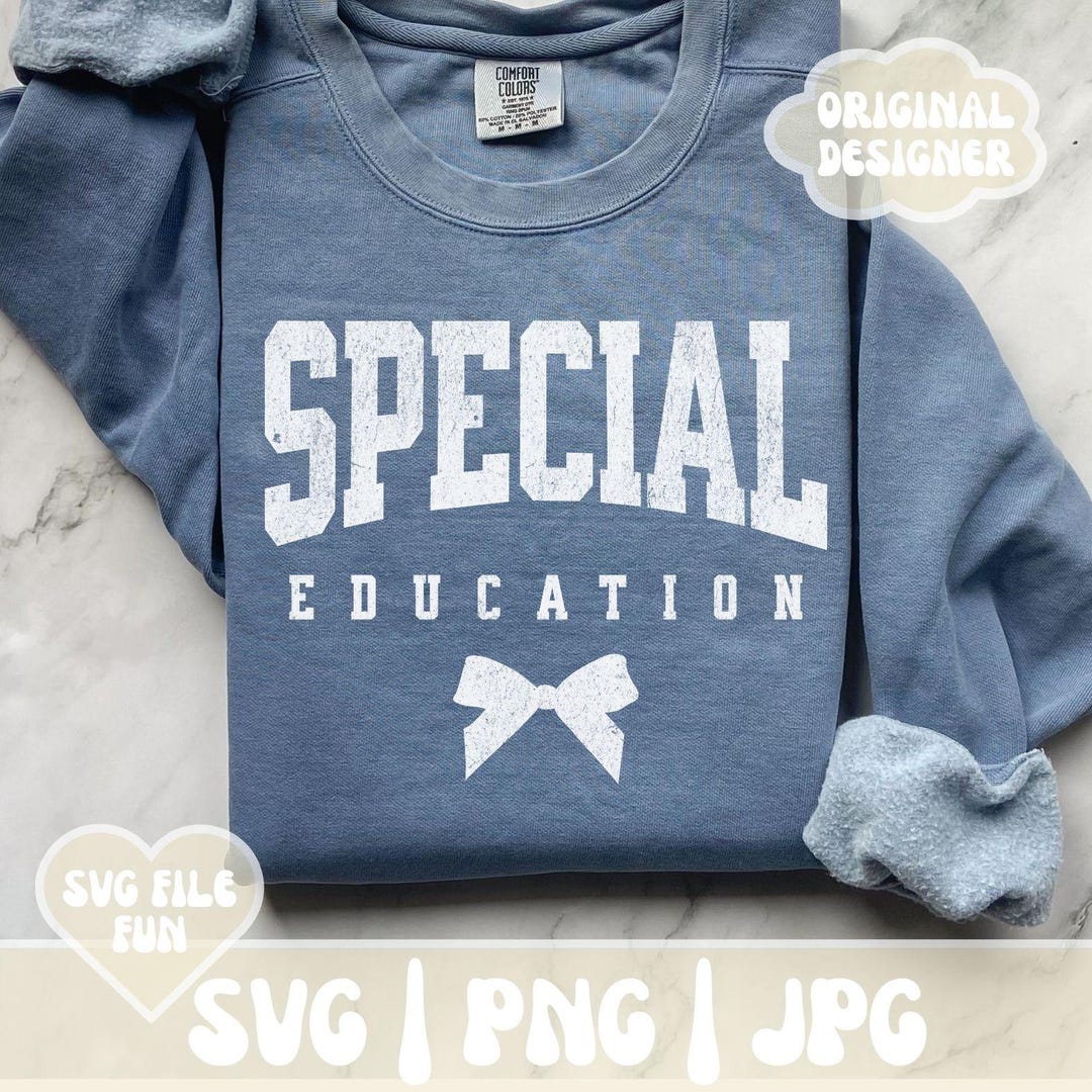 Special Education SVG, SPED Teacher SVG, Special Ed Png, Autism ...
