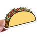 Taco Stickers Taco Sticker Taco Vinyl Sticker Taco Vinyl | Etsy