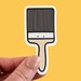 Paint Brush Stickers, Paint Brush Sticker, Paint Brush Vinyl Sticker ...