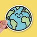 World Stickers, World Sticker, World Laptop Sticker, World Vinyl ...