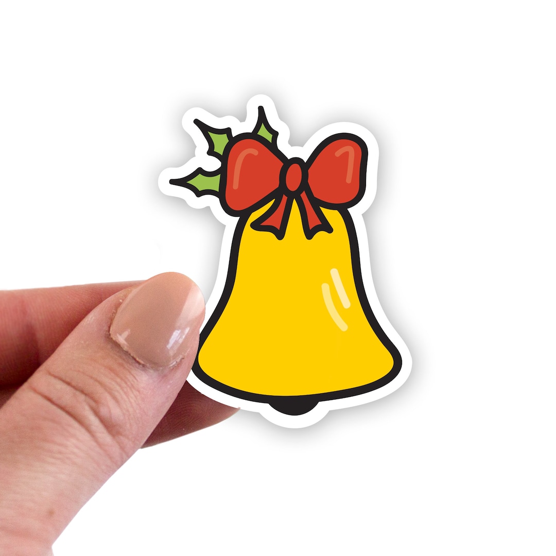Christmas Bell Stickers, Christmas Sticker, Christmas Stickers ...