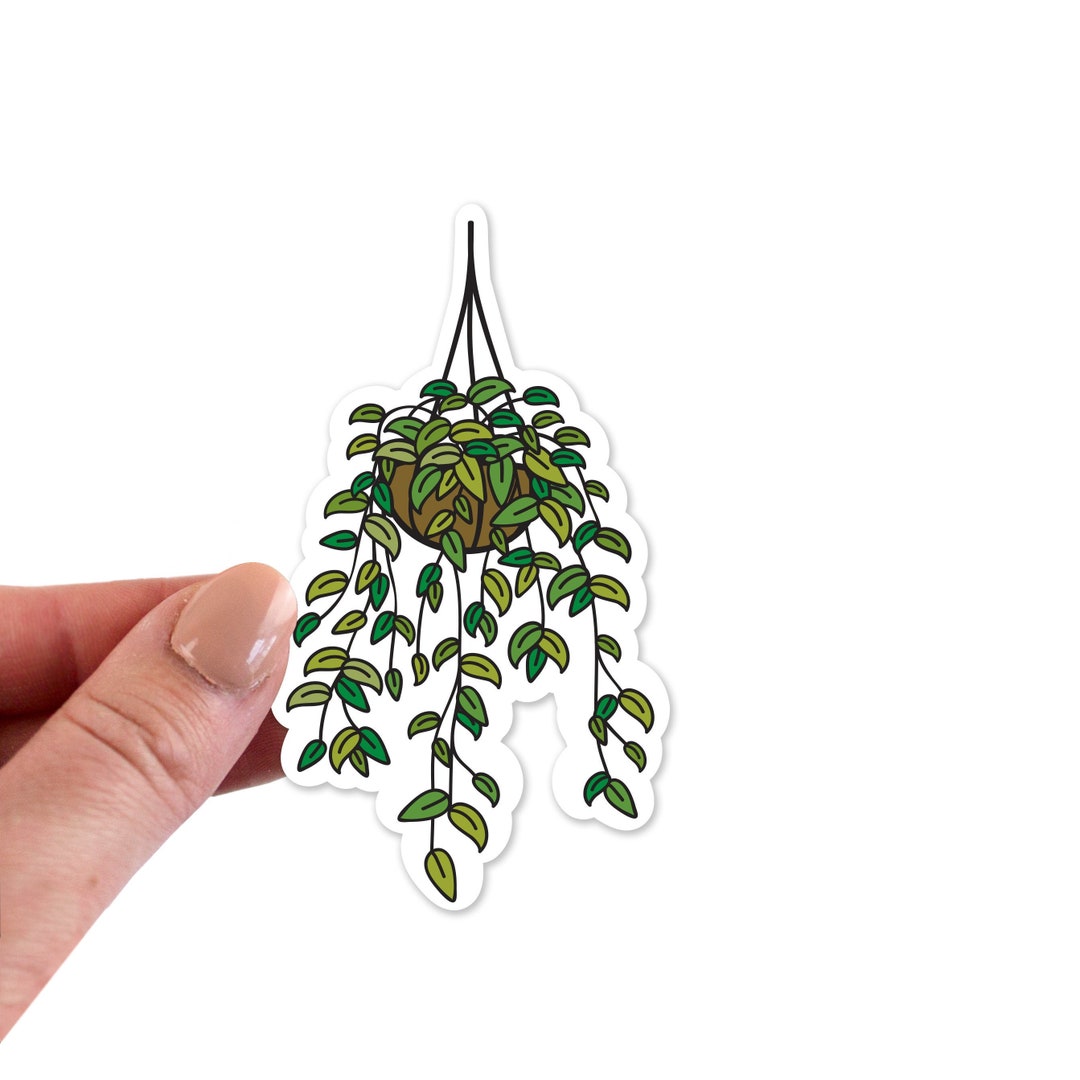 Plant Stickers, Plant Sticker, Plant Laptop Sticker, Plant Vinyl ...