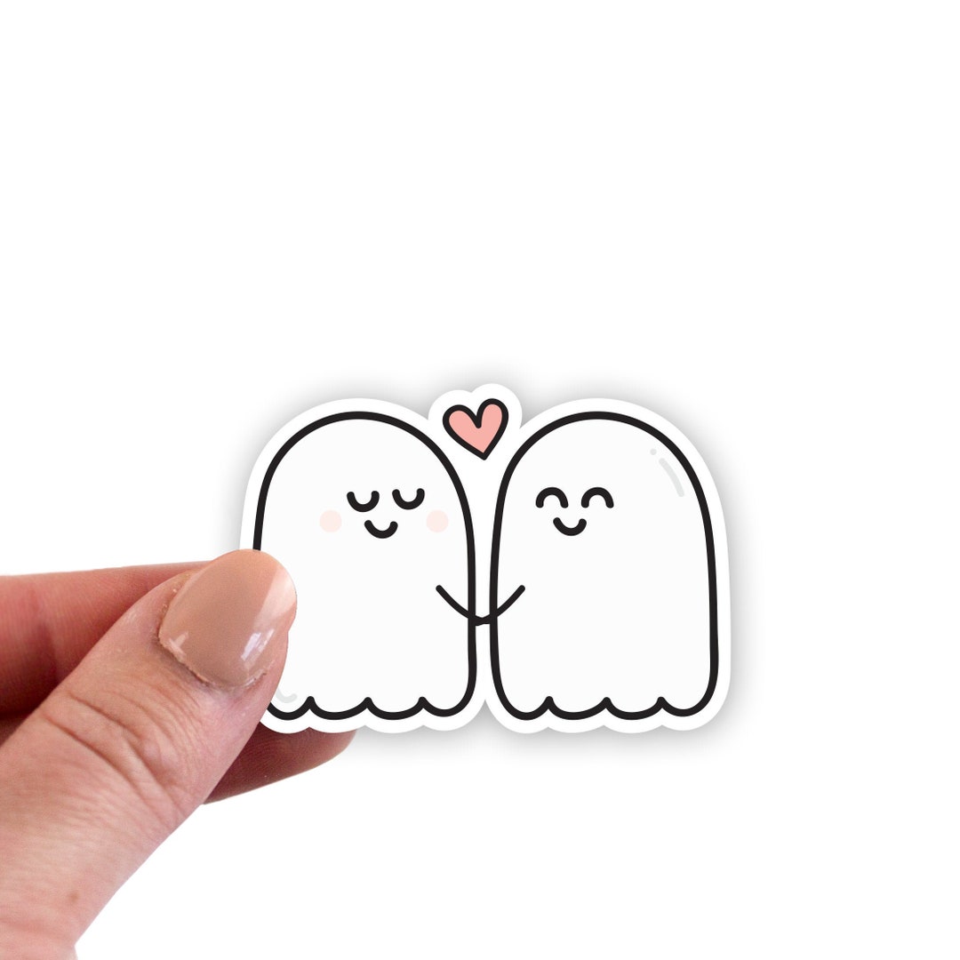 Halloween Ghost Sticker, Halloween Sticker, Halloween Stickers ...
