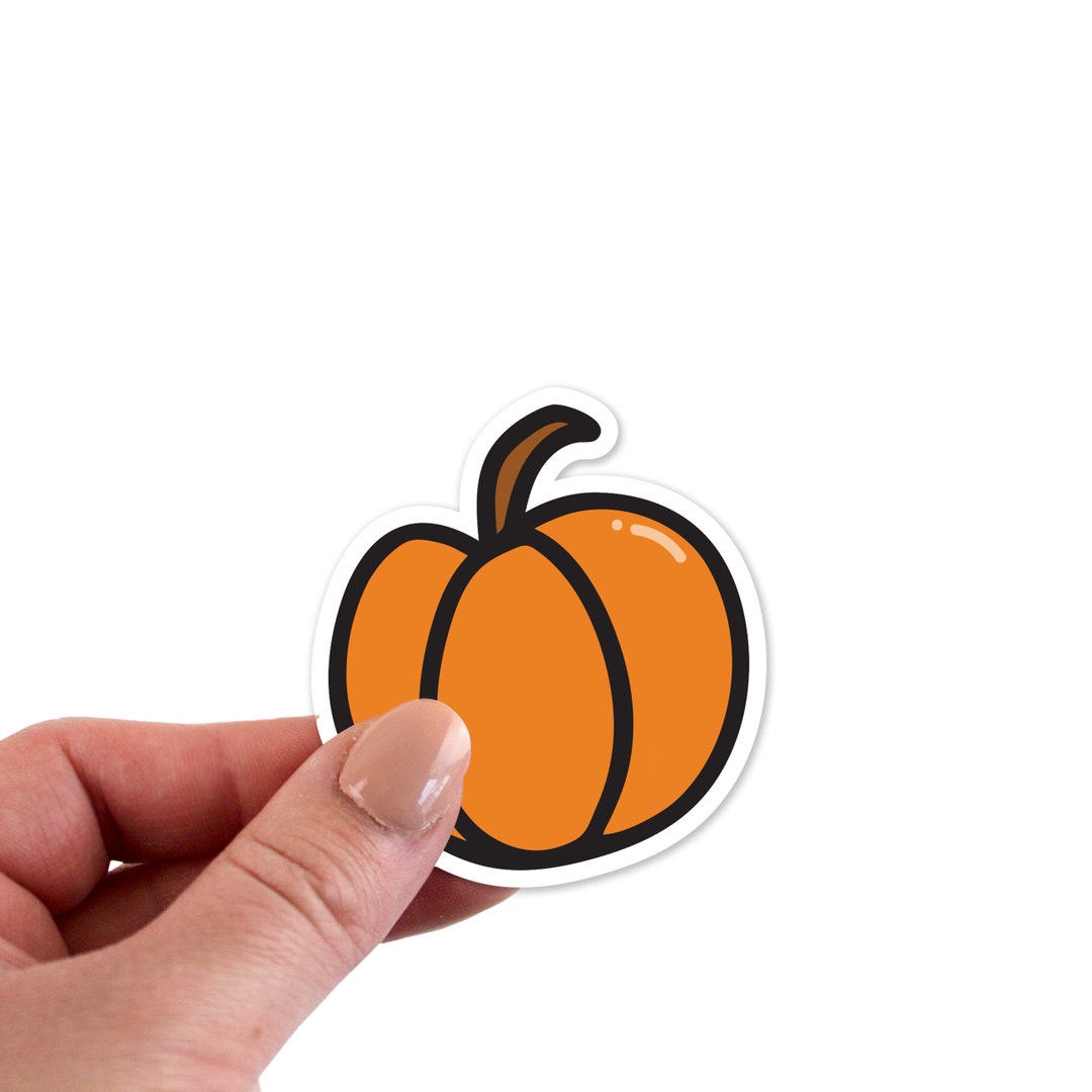 Pumpkin Stickers Pumpkin Sticker Pumpkin Laptop Sticker - Etsy