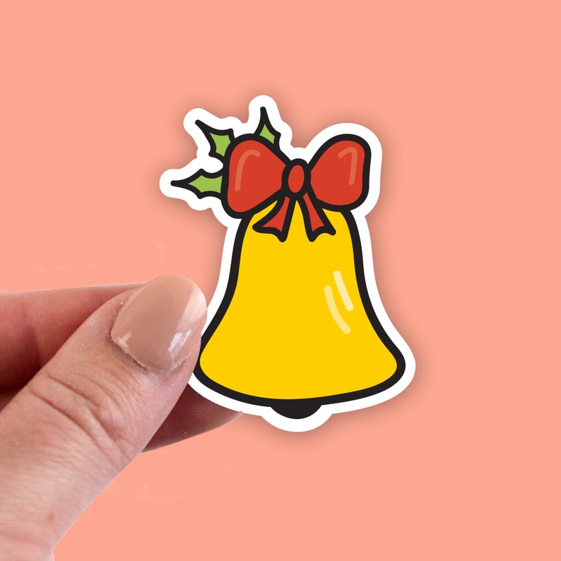 Christmas Bell Stickers, Christmas Sticker, Christmas Stickers ...