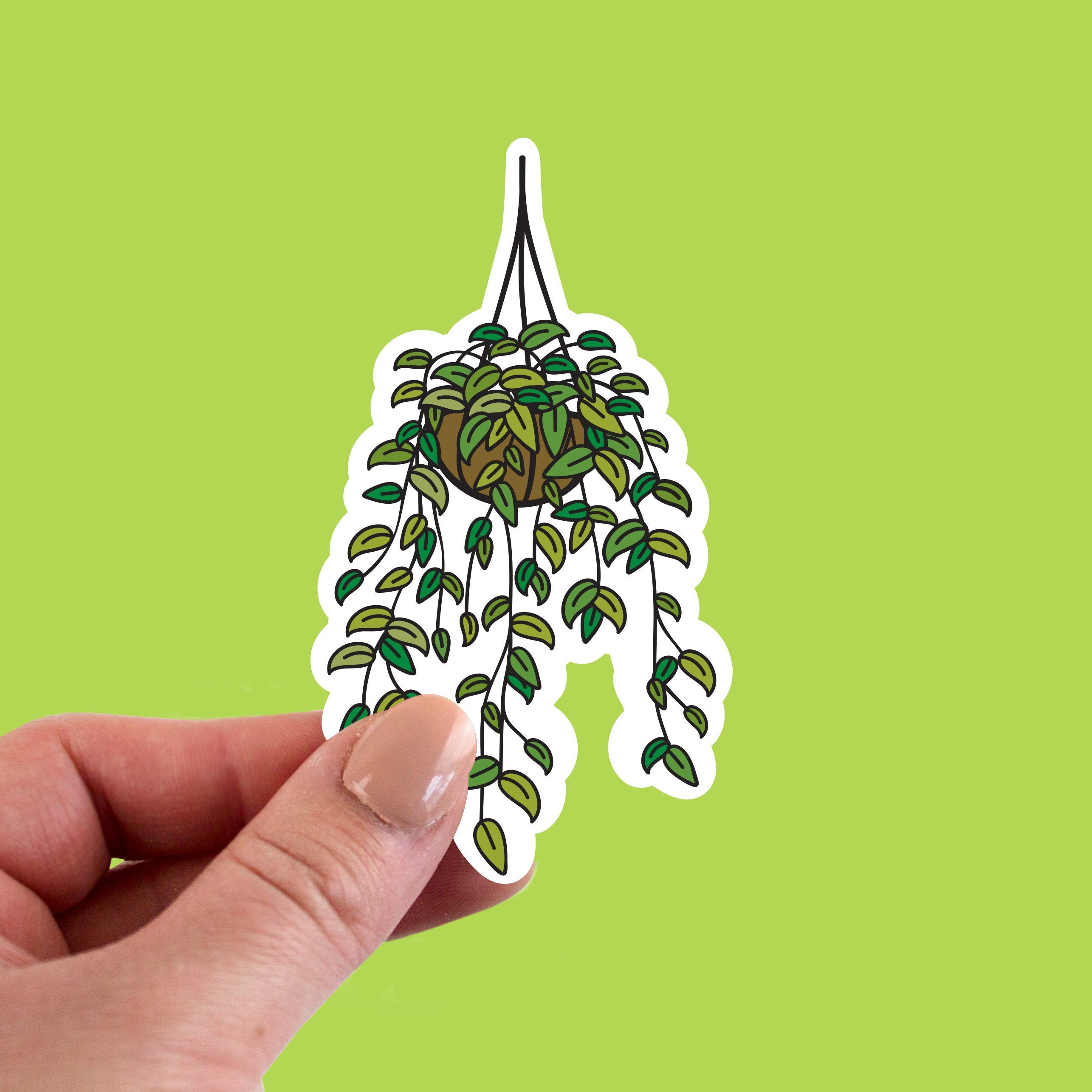 Plant Stickers Plant Sticker Plant Laptop Sticker Plant - Etsy