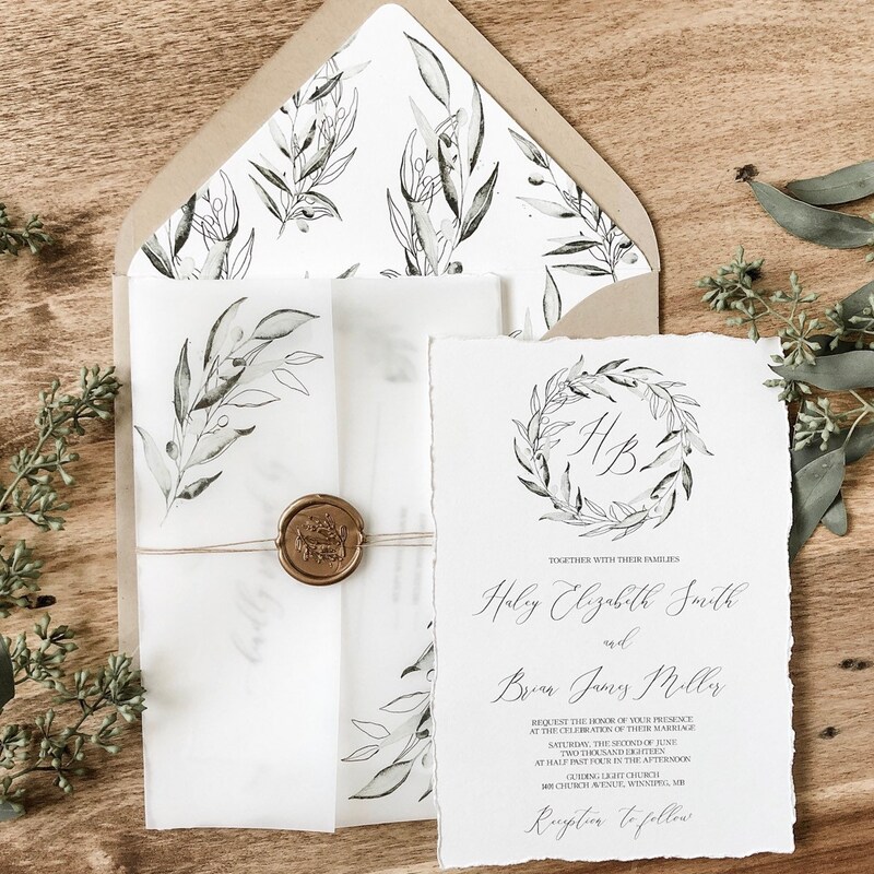 Branch Invitation - Etsy