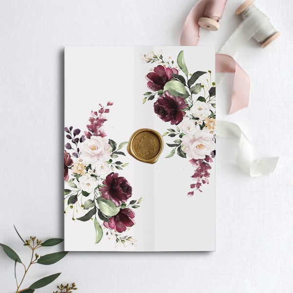 Invitation Wrap - Etsy