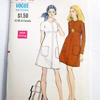 1984 Very Easy Vogue 8940 Sewing Pattern - Misses’ Dress and Camisole ...