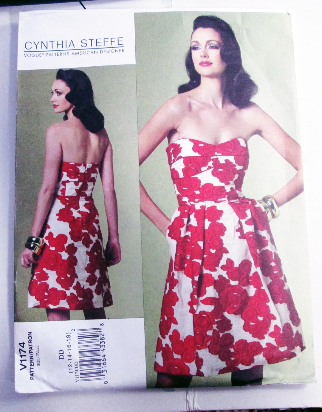 Strapless Fit and Flare Cocktail Dress American Designer Cynthia Steffe ...
