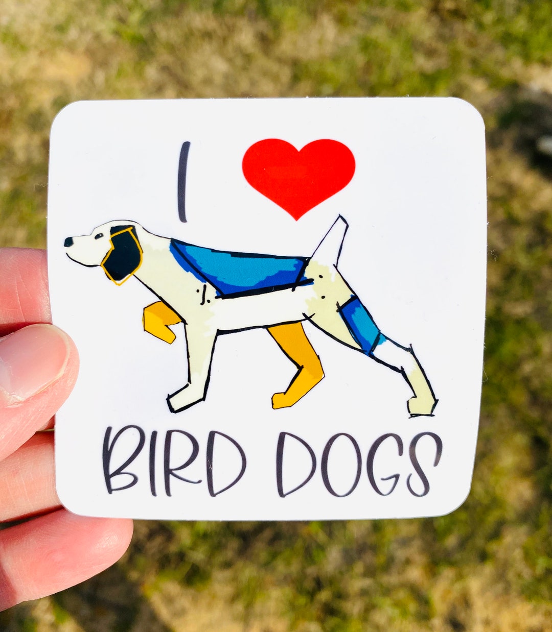 Bird Dog Sticker for Laptop Sticker Pointer Dog Sticker GSP Sticker for ...