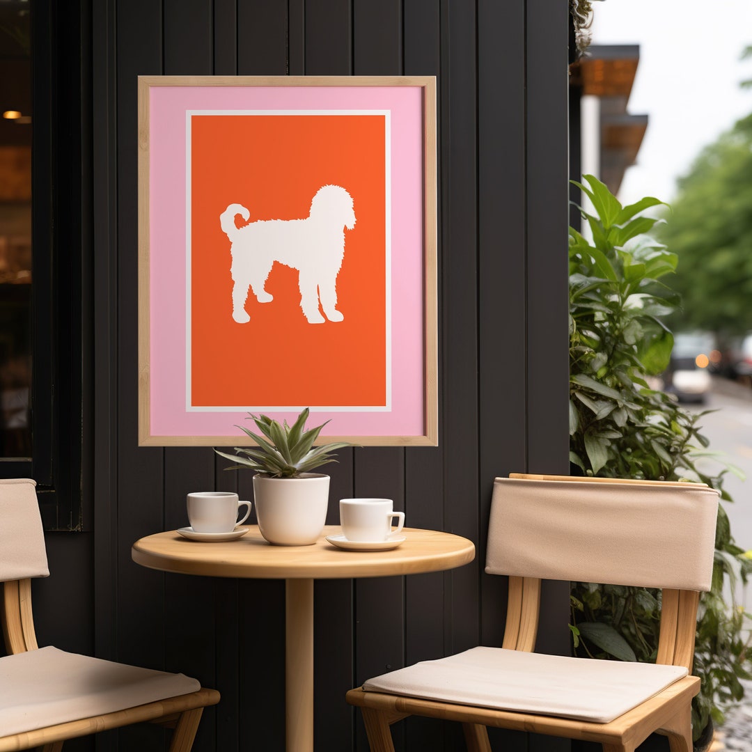 Golden Doodle Wall Art Prints Goldendoodle Home Decor Goldendoodle Wall ...
