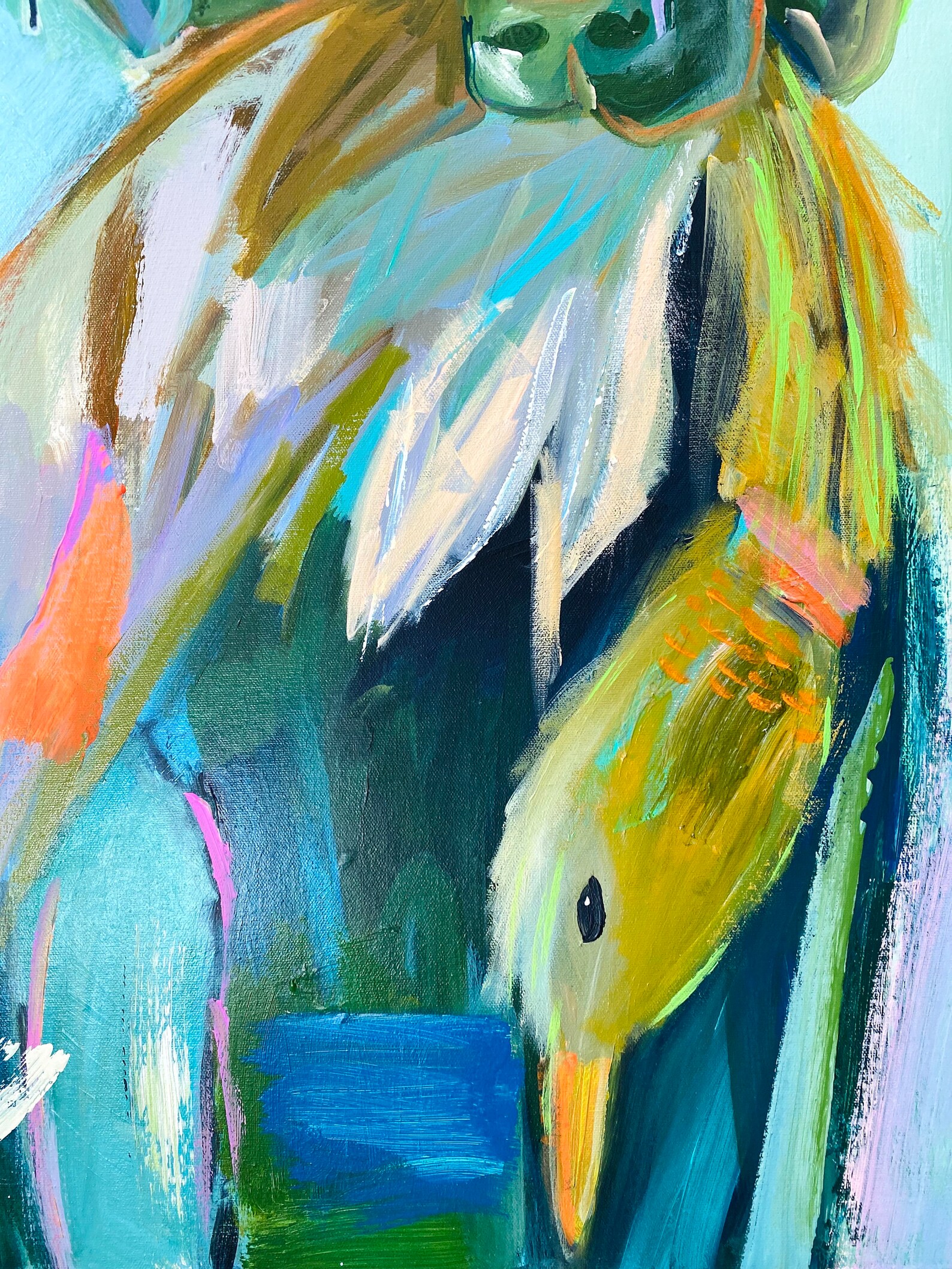 Black Lab Painting Black Lab Wall Decor Labrador Retriever Canvas ...