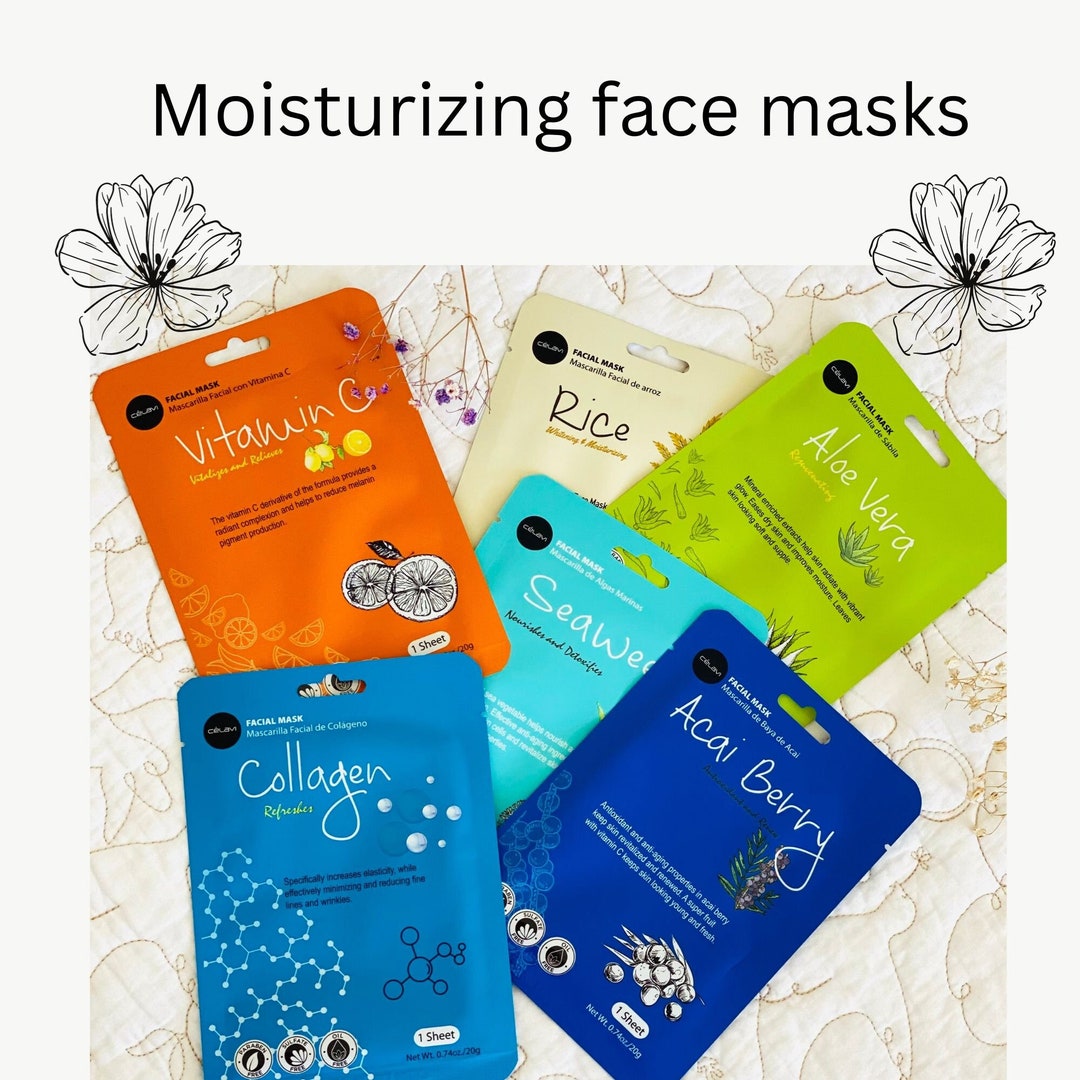 Individual Face Mask for Spa Day of Relaxation and Pampering Self Care ...