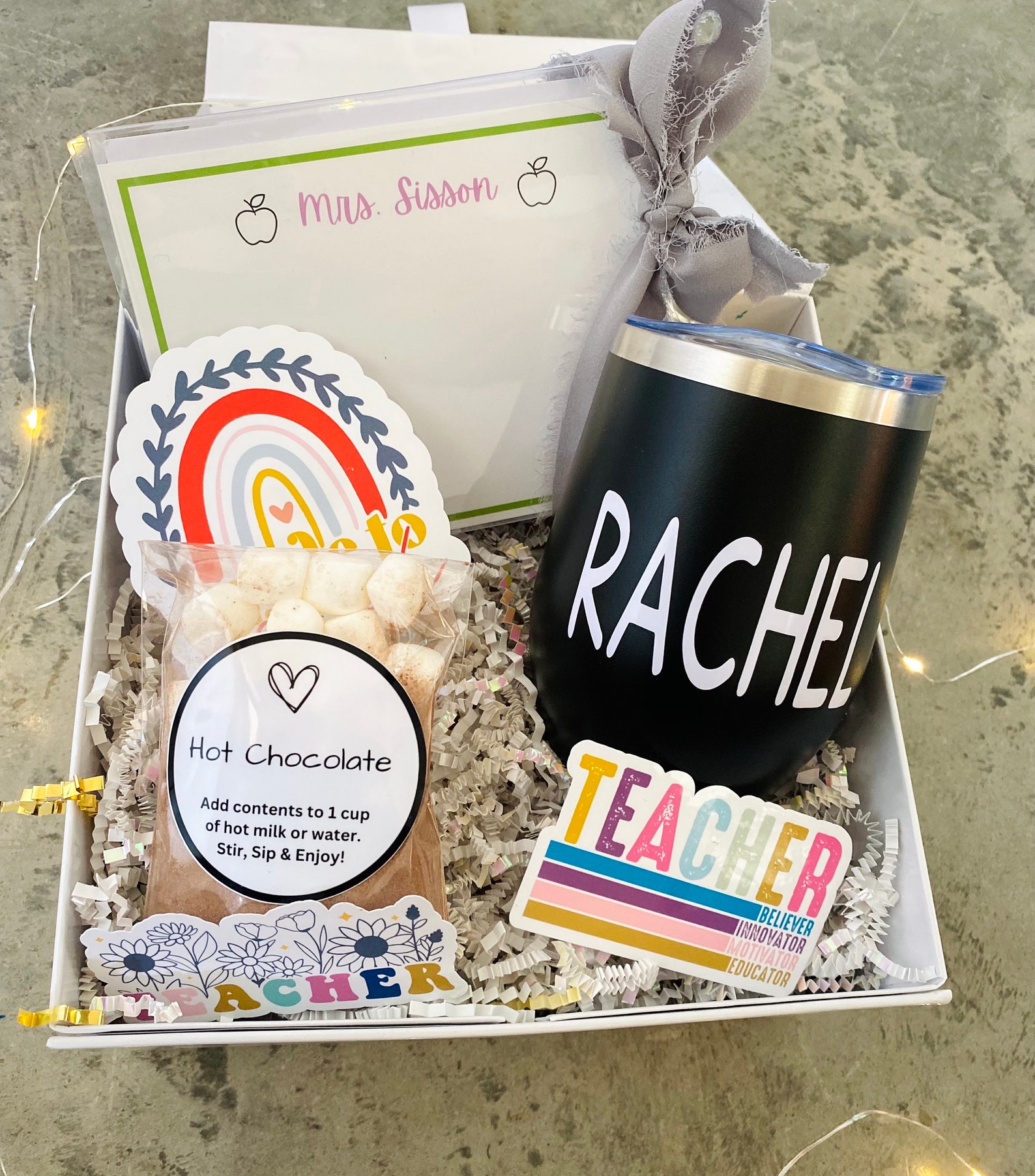 Teacher Appreciation Gift Teacher Gift Package End of School Year Gift ...