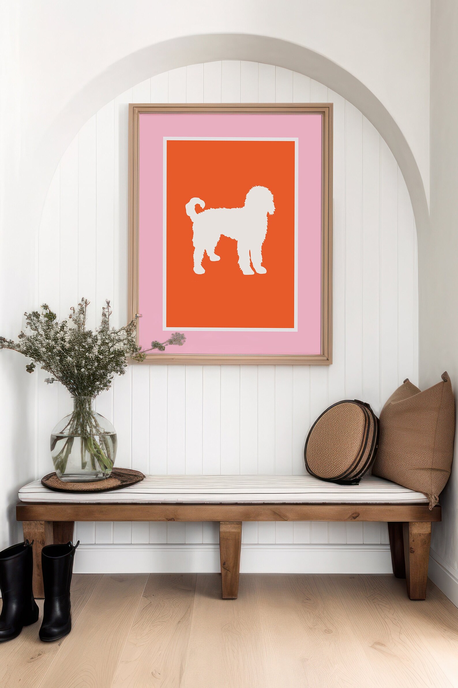 Golden Doodle Wall Art Prints Goldendoodle Home Decor Goldendoodle Wall ...
