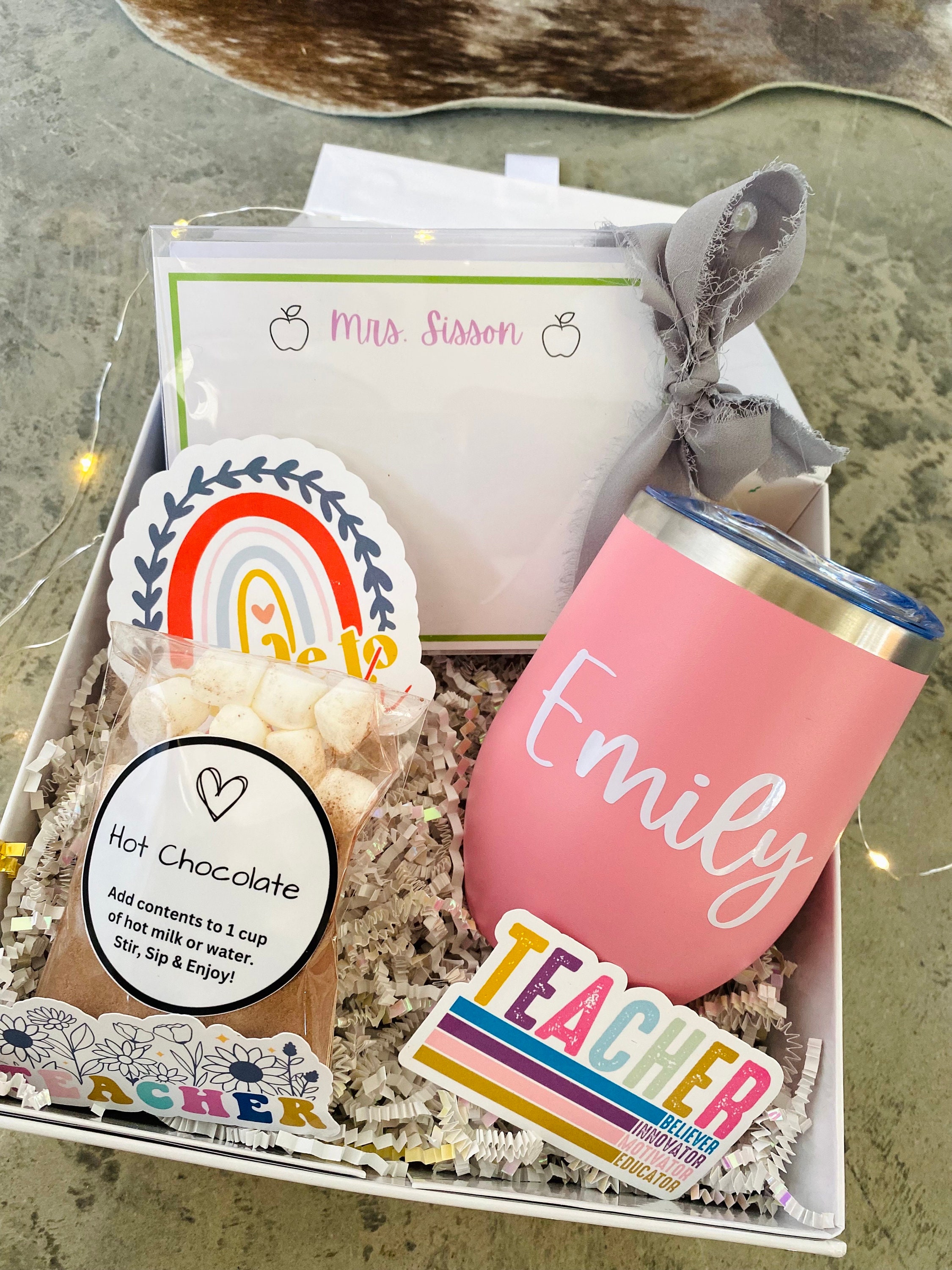 Teacher Appreciation Gift Teacher Gift Package End of School Year Gift ...